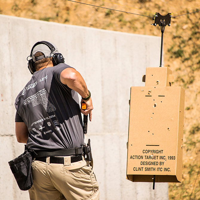Law Enforcement Targets | Action Target : Action Target Portable Runner 120