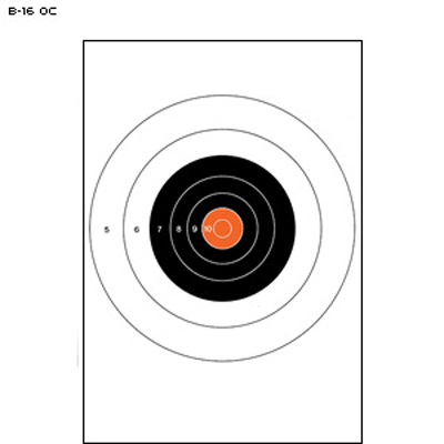 Law Enforcement Targets | Action Target : NRA 25-Yard Slow Fire Pistol ...