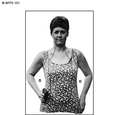 Law Enforcement Targets | Action Target : B-21E Photo Target (Version C)