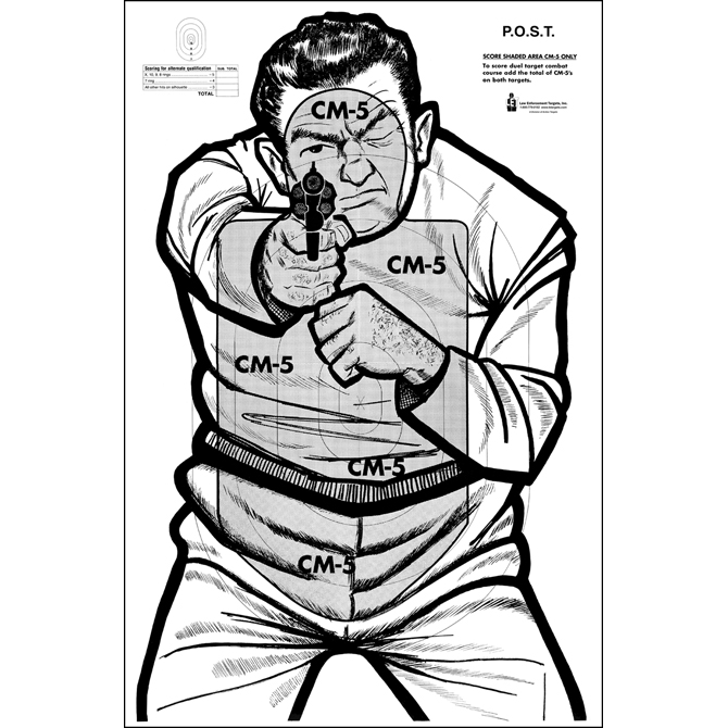 Law Enforcement Targets | Action Target : Connecticut B-60 Target