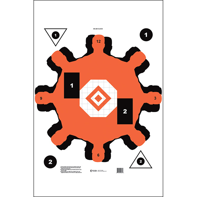 Action Target : 50 Yard Carbine Target