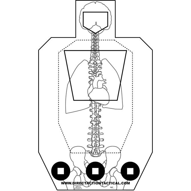 Law Enforcement Targets | Action Target : Defensive Engagement ...