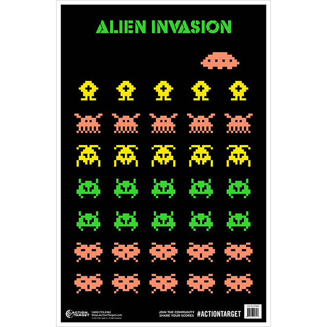 Action Target : Alien Invasion Target