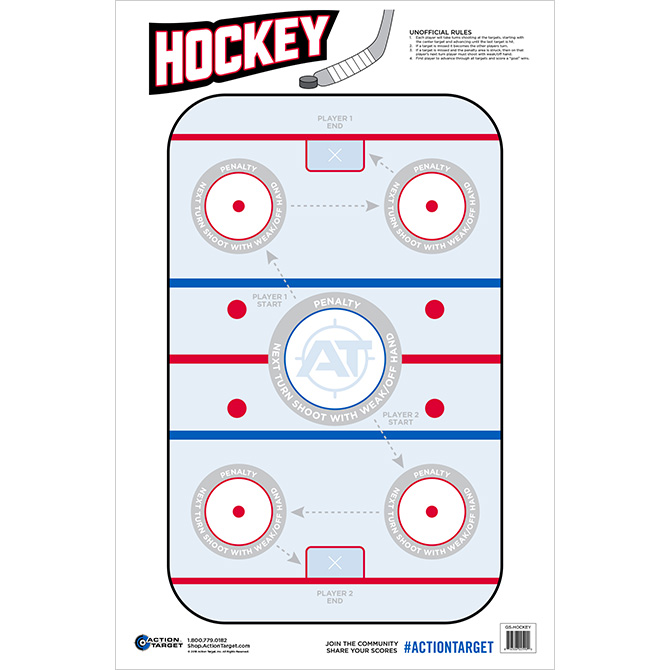 Action Target : Hockey Target