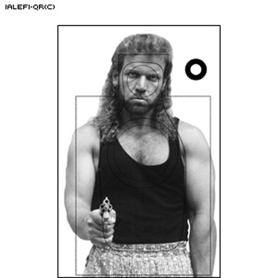 Law Enforcement Targets | Action Target : IALEFI Black and White Photo ...