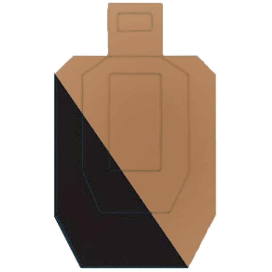 Action Target : Hard Cover IPSC Cardboard Target (Version 3)