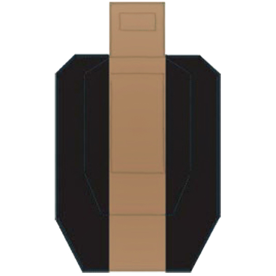 Action Target : Hard Cover IPSC Cardboard Target (Version 4)