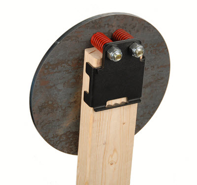 Action Target : Challenge Targets Pivot Stand w/ Standard 10" Pistol ...
