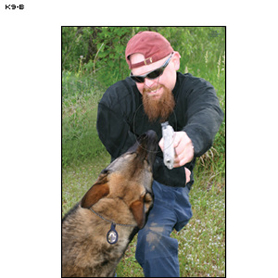 Law Enforcement Targets | Action Target : K-9 Dog Unit Target (Version B)