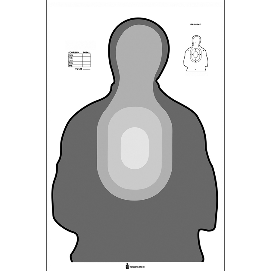 Action Target : US Coast Guard Modified Transitional Target II
