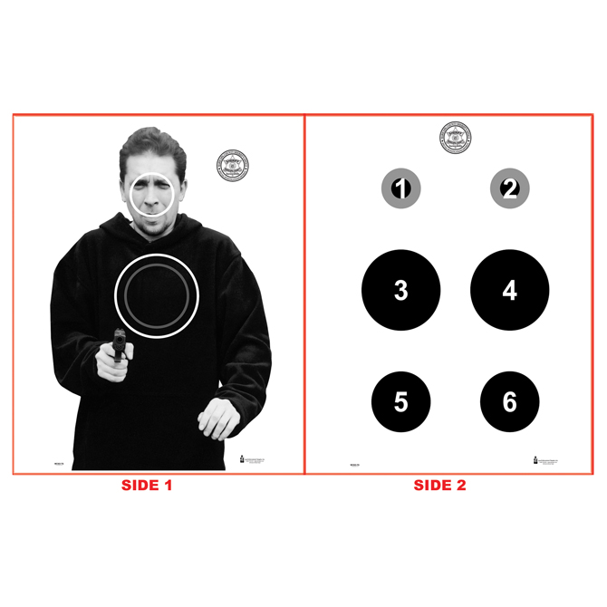 Law Enforcement Targets | Action Target : Maricopa Co. (AZ) Two-Sided ...