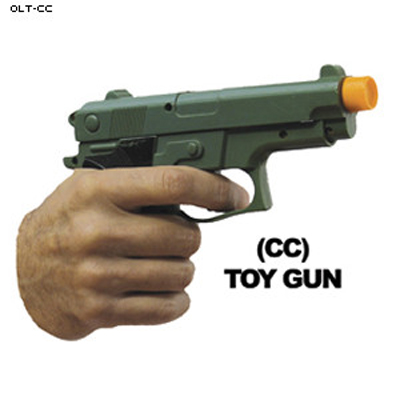 Law Enforcement Targets | Action Target : Toy Gun Hand Overlay