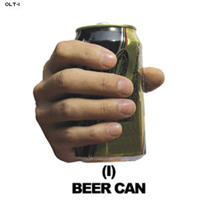Law Enforcement Targets | Action Target : Beer Can Hand Overlay