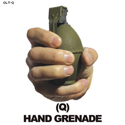 Law Enforcement Targets | Action Target : Hand Grenade Hand Overlay