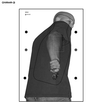 Law Enforcement Targets | Action Target : Omaha (NE) PD Training Target ...