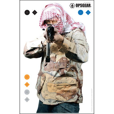 Law Enforcement Targets | Action Target : OpsGear Real Threat Insurgent ...