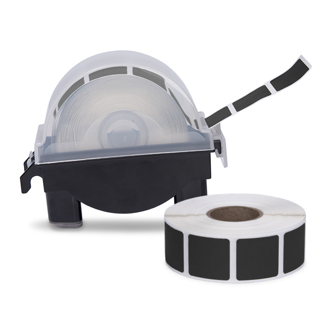 Action Target : Roll of 1000 7/8" Square Target Pasters with Plastic ...