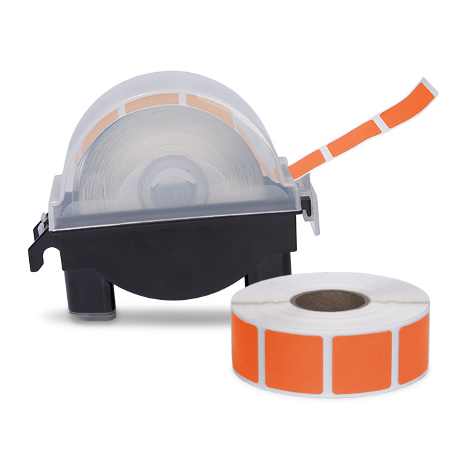 Action Target : Roll of 1000 7/8" Square Target Pasters with Plastic ...