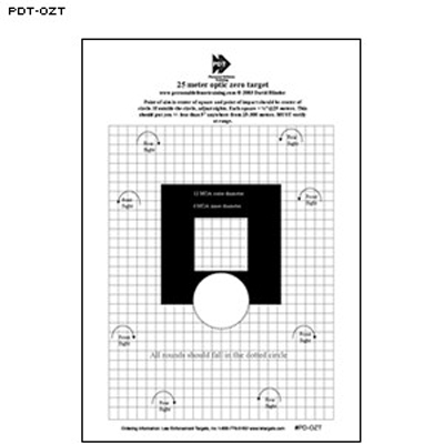 Law Enforcement Targets | Action Target : Personal Defense Training 25 ...