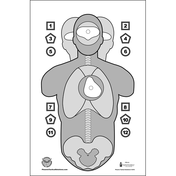 Law Enforcement Targets | Action Target : Phoenix Tactical Solutions ...