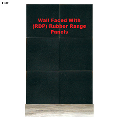 Law Enforcement Targets | Action Target : Rubber Shooting Range Panel