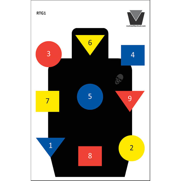 Action Target: Rockwell Tactical Training Target #1