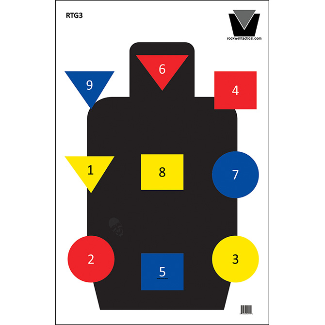Action Target : Rockwell Tactical Training Target #3