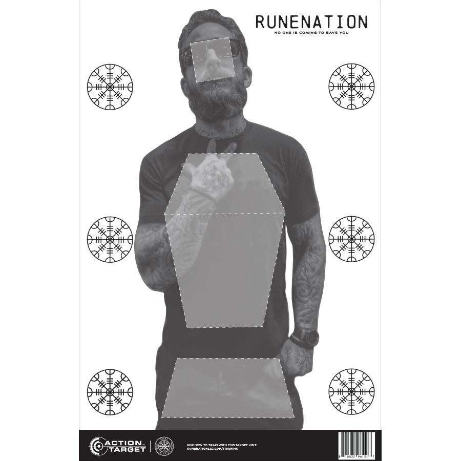 Rune Nation Paper Target
