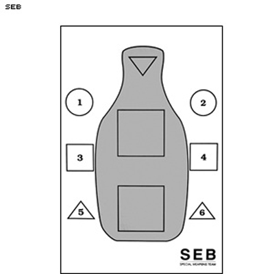 Law Enforcement Targets | Action Target : SWAT SEB Training Target w/ Q ...