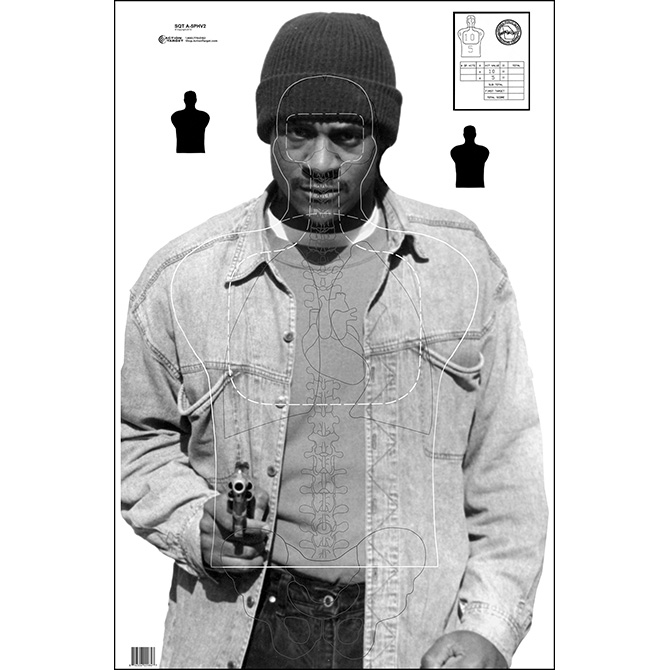 Action Target : Georgia Qualification Photo Target (Version 5)