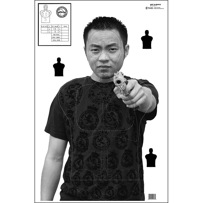 Action Target : Georgia Qualification Photo Target (Version 6)