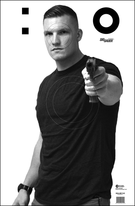 Action Target : Official 2018 Sig Sauer Training Academy Photo Target