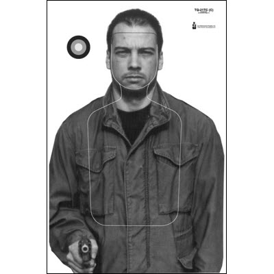Law Enforcement Targets | Action Target : TQ-21 Photo Target (Version C)