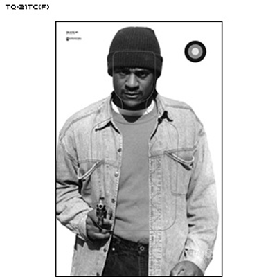 Law Enforcement Targets | Action Target : TQ-21 Photo Target (Version F)