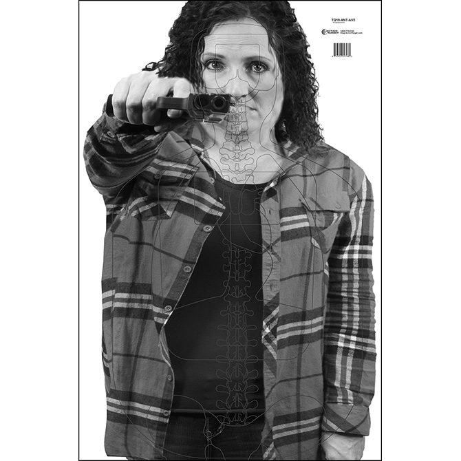 Action Target : TQ-19 Photo Target w/ Vital Anatomy