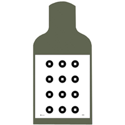 Law Enforcement Targets | Action Target : Military E Silhouette Overlay ...