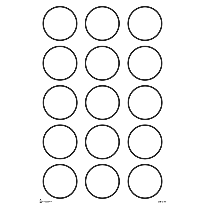 Law Enforcement Targets | Action Target : Military 6" Dot Training ...